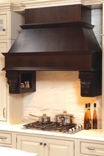 Kitchen & Island Range Hoods - Wellborn Cabinet